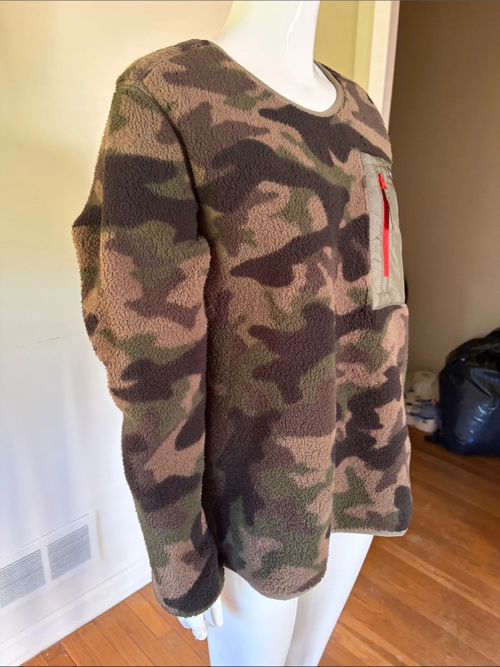 Columbia | Tops | Nwt Columbia Womens Camo Sherpa Pullover With Olive ...
